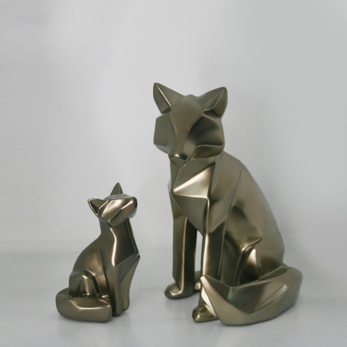 Resin Fox (Set Of2) – Amsamm